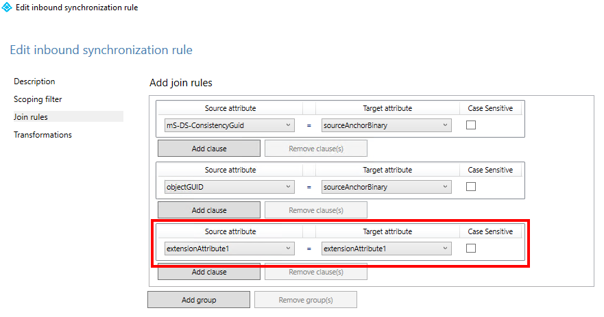 Credential Persistence / Azure AD SSO Synchronization Customization ...